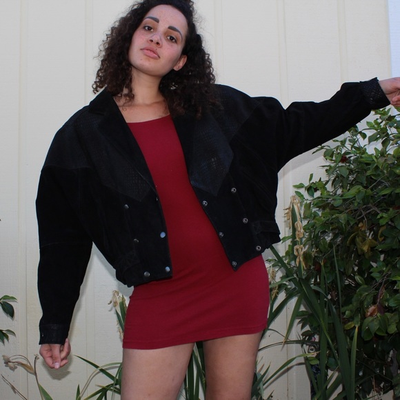 Legend | Jackets & Coats | Vintage Legend Black Leather Puffer Jacket ...